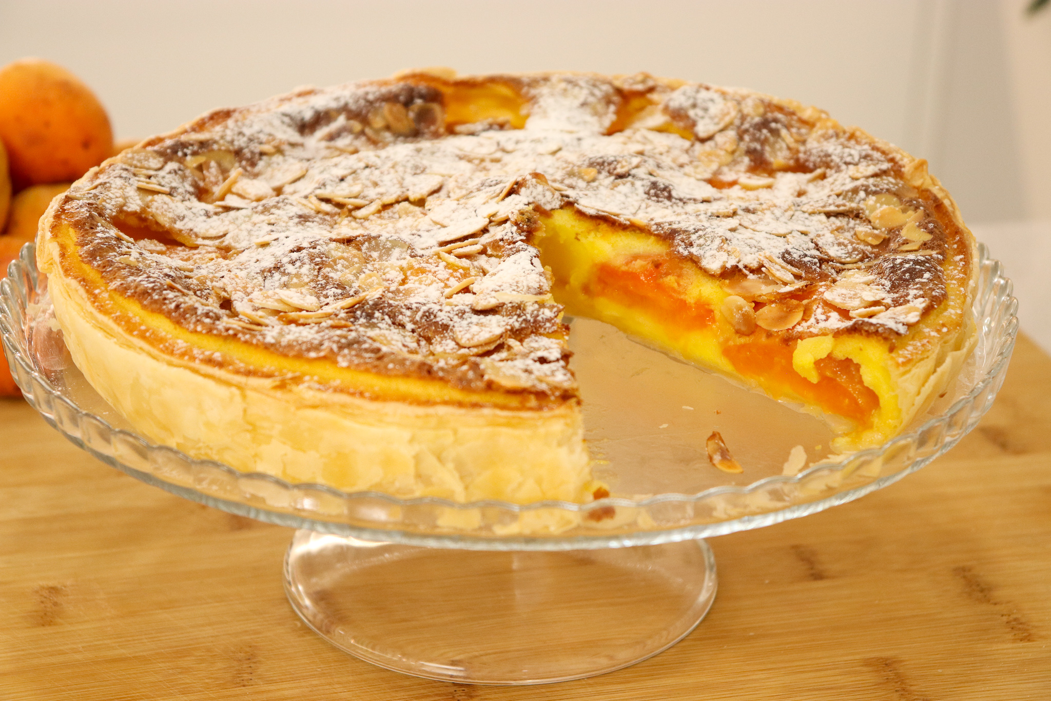 Receita de Tarte de Alperce - Momentos Doces e Salgados