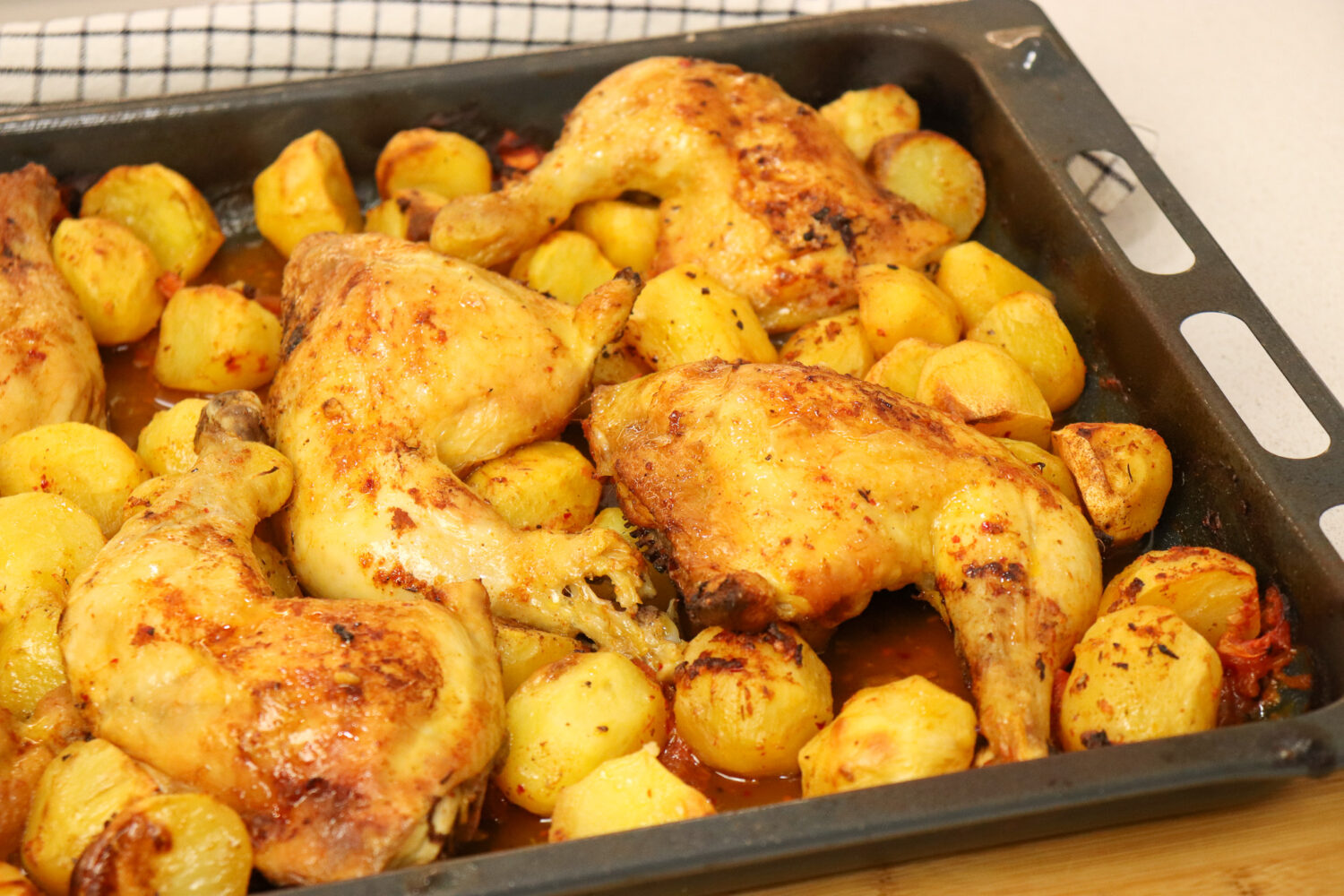 Pernas de Frango Assadas no Forno com Molho de Laranja e Limão ...