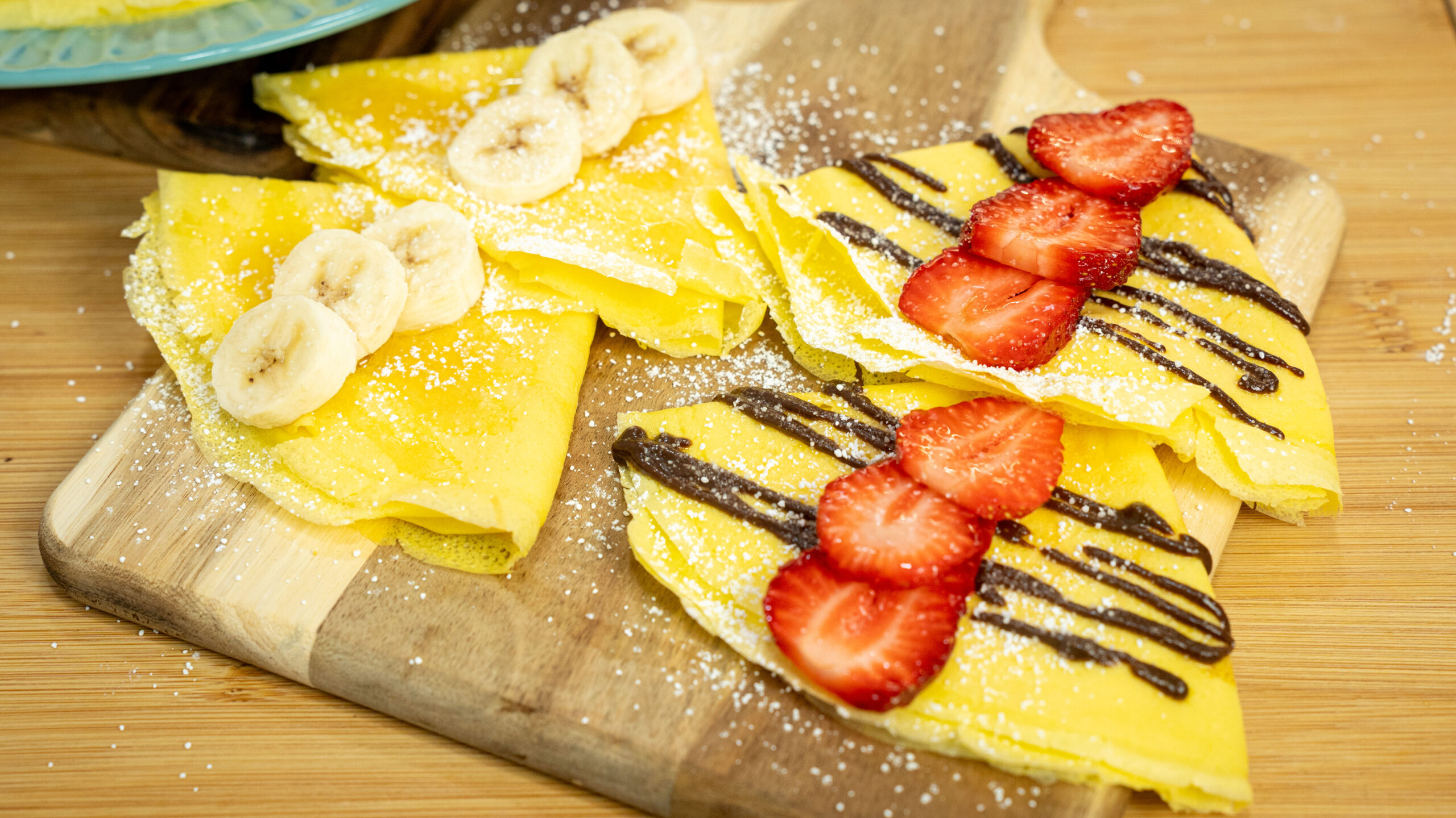 Crepes Simples de Tapioca e Queijo Cottage - Momentos Doces e Salgados